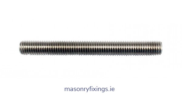 Threaded Bar 10mm x 1mtr A2 Stainless Steel|Masonry Fixings